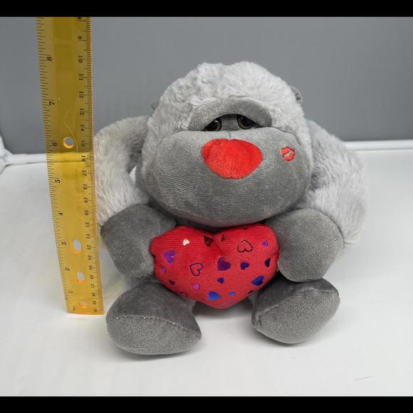 Toys | Homerbest Monkey Ape Plush Holding Heart 8 Tall | Poshmark